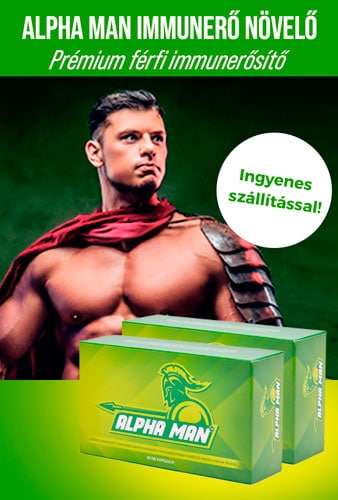 Alpha Man akciók: immunerősítés, energizálás, férfierő növelés